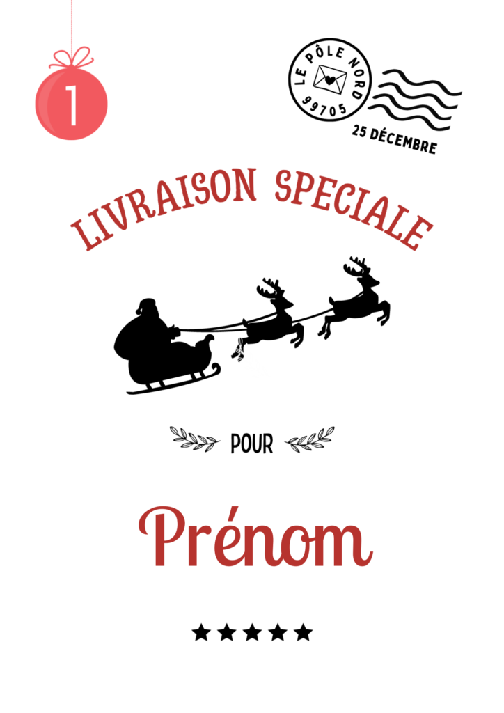 Hotte du Père Noël - Syana Créations